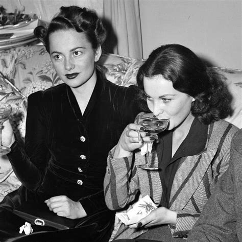 Two Of My Most Favorites Of All Time Olivia De Havilland And Vivien Leigh Partying At The