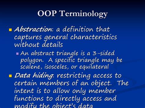 Introduction To Object Oriented Programming Ppt Download