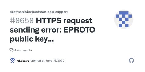 Request Sending Error Eproto Public Key Routinesopenssl