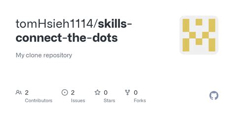GitHub TomHsieh1114 Skills Connect The Dots My Clone Repository