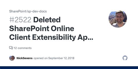 Deleted Sharepoint Online Client Extensibility App In Azuread How To Get It Back · Issue 2522