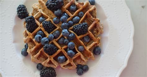 Domestic Fashionista Protein Powder Waffles