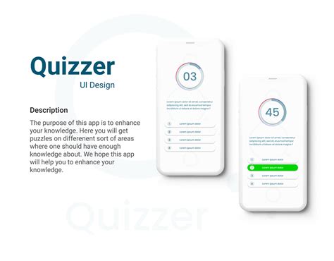 Quiz App UI Design On Behance