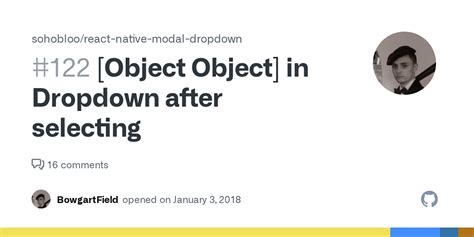 Object Object In Dropdown After Selecting Issue Sohobloo React Native Modal Dropdown