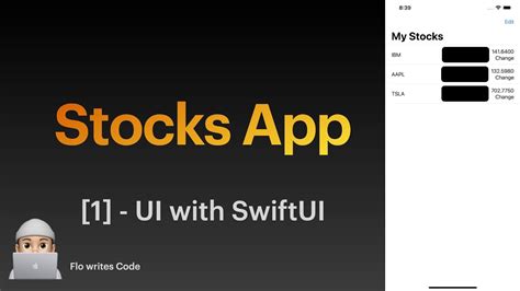 Stocks App 1 Ui In Swiftui May Monthly App Challenge By