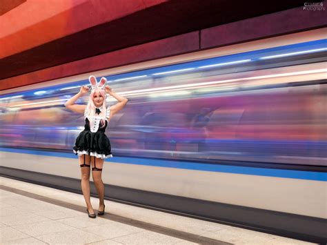 Super Sonico ~ Bunny Maid By Fraiyacosplay On Deviantart