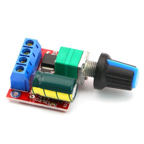 Pwm Dc Motor Speed Regulator 5v 35v Speed Control Switch Board 5a