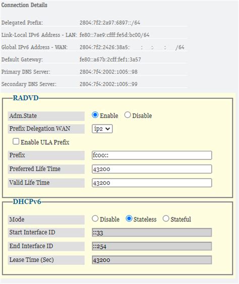 best approach for openvpn server on a sub router with ipv6 traffic