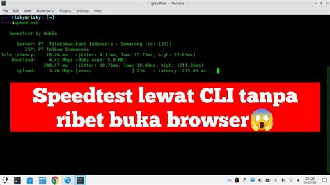 Cara Install Speedtest Cli By Ookla Di Ubuntu How To Install Speedtest Cli By Ookla On Ubuntu