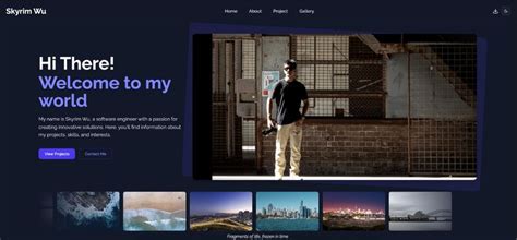 React Vite Tailwindcss Webdevelopment Frontend Skyrim Wu