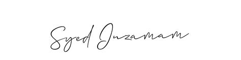 92 Syed Inzamam Name Signature Style Ideas Wonderful Online Autograph
