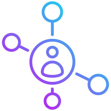 Clustering Generic Gradient Outline Icon Freepik