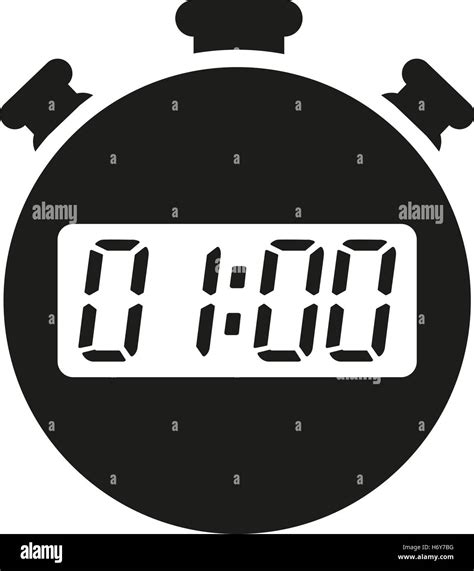 The 60 Seconds Minutes Stopwatch Icon Clock And Watch Timer