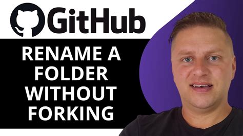 How To Rename A Folder Without Forking In Github Github Tutorial 2025 Youtube