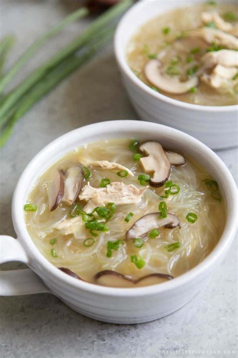 Chicken Sotanghon Soup The Little Epicurean