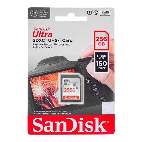 Buy Sandisk Ultra SDXC UHS Card MB S GB Online At Best Price