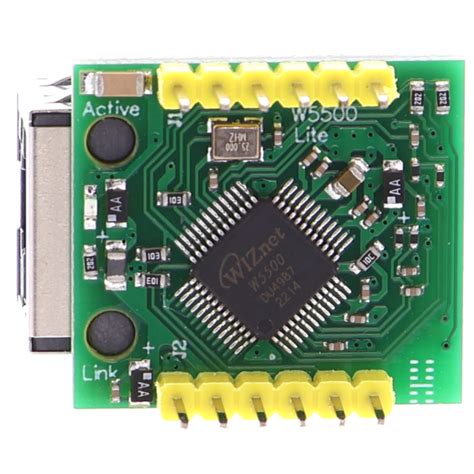 Buy W5500 Spi Ethernet Module Tcp Ip Compatible With Wiz820io Online For Less Funduinoshop
