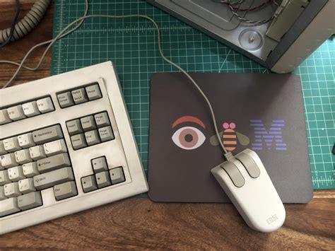 Ibm Model M Ssk Matching Ibm Ps 2 Mouse And 👁🐝m Mousepad R