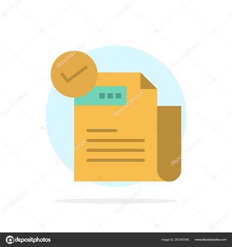 Check Checklist Feature Featured Features Abstract Circle Stock Vector By ©flatart 267297546