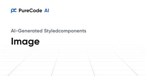 Build Great Styledcomponents Image Components Faster Using Ai Tools