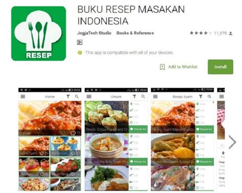 5 Aplikasi Resep Makanan Terbaik Dan Gratis Di Android