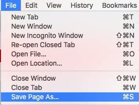 Save Web Pages On Your PC Chrome Mozilla Safari Edge