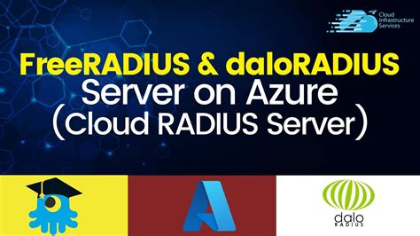 how to setup freeradius and daloradius server on azure cloud radius