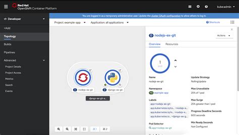 What S New In The Openshift 4 3 Console Developer Experience Red Hat Developer