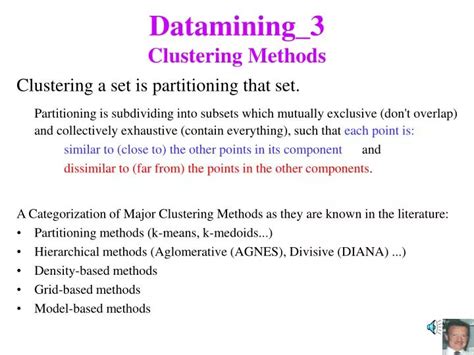 Ppt Datamining3 Clustering Methods Powerpoint Presentation Free Download Id5118197