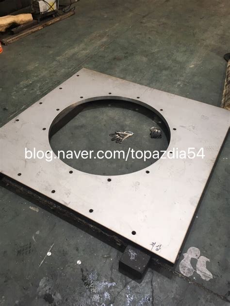 서스철판 Nc보링가공 Sus 스텐레스 가공 서스플렌지 가공 네이버 블로그
