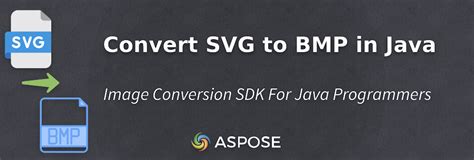 המרת SVG ל BMP ב Java SDK להמרת תמונות