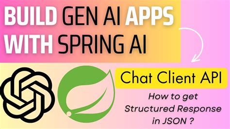 06 Spring Ai How To Generate Structured Response Using Chat Client