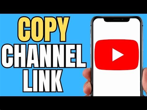 How To Copy YouTube Channel Link Very Simple YouTube