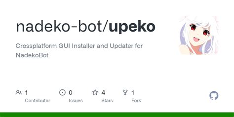 Github Nadeko Botupeko Crossplatform Gui Installer And Updater For