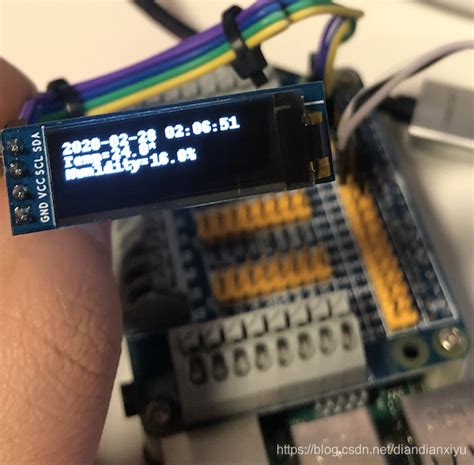 【树莓派】使用dht11连接树莓派读取传感器数字并通过096寸屏展示树莓派杜邦线dht11温度传感器 Csdn博客