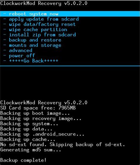 Cara Membackup ROM Android Melalui CWM Recovery Catatan Rendy