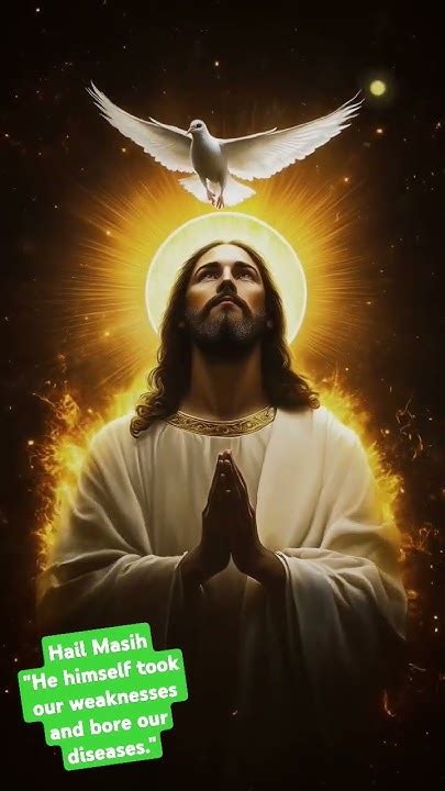 Hail Masihhe Himself Took Our Weaknesses And Bore Our Diseases Godblessamerica F3w Youtube