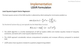 Stock Market Prediction Using Machine Learning PPTX
