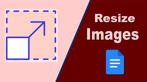 How To Resize Images In Google Docs From YouTube