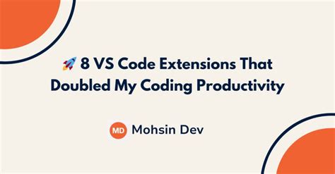 Coding Productivity Webdevelopment Vscode Programming Mohsin Ali 🌟 Full Stack Developer