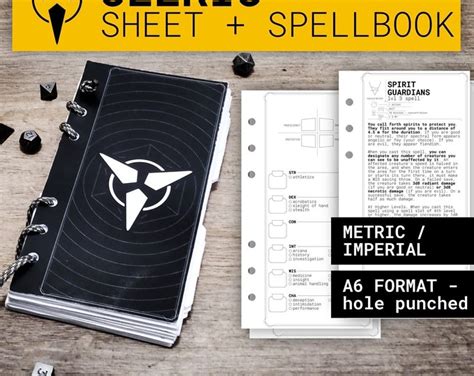 Cleric Character Sheet And Spell Book For Dnd 5e Form Fillable Pdfs And Svg Included