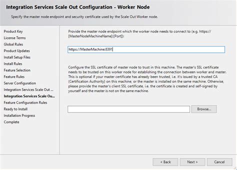 walkthrough set up ssis scale out sql server integration services ssis microsoft learn