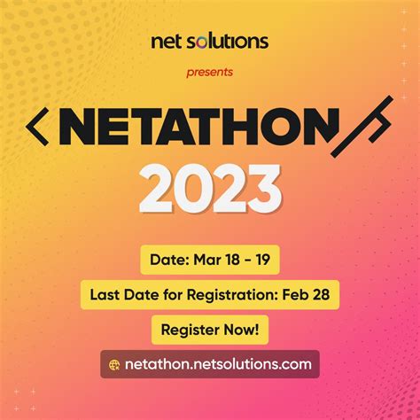 Net Solutions On Linkedin Netathon 2023