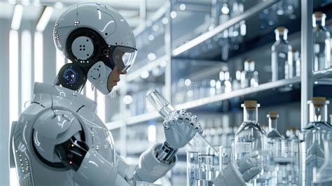 A Sophisticated Robot Seamlessly Assists Scientists In Conducting A Sophisticated Robot Seamlessly Assists Scientists In Conducting