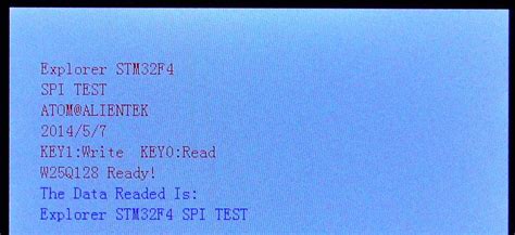 【正点原子探索者stm32f407开发板例程连载教学】第30章 Spi通信实验stm32f407例程 Csdn博客