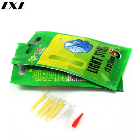 야간 낚시 발광 플로트 형광 막대 멀티 컬러 조명 다크 글로우 스틱 낚시 도구 장비 30x25mm 50 개낚시 찌 Aliexpress