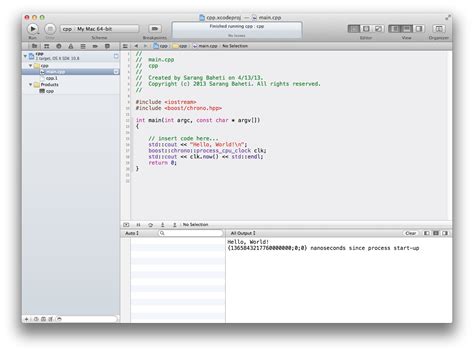 boost with xcode a few notes