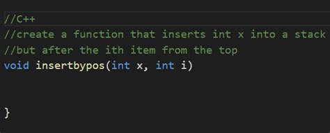 Solved C Create A Function That Inserts Int X Into A