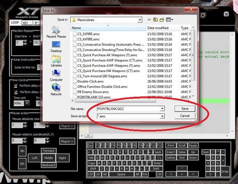 Cara Setting Mouse Macro X PointBlank Saudara Games