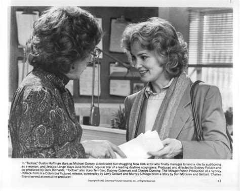 Dustin Hoffman Tootsie Jessica Lange